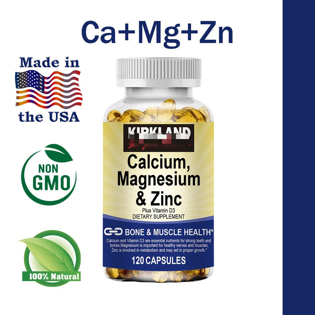 KIRK calcium, magnesium, zinc plus vitamin D3, promote calcium ...