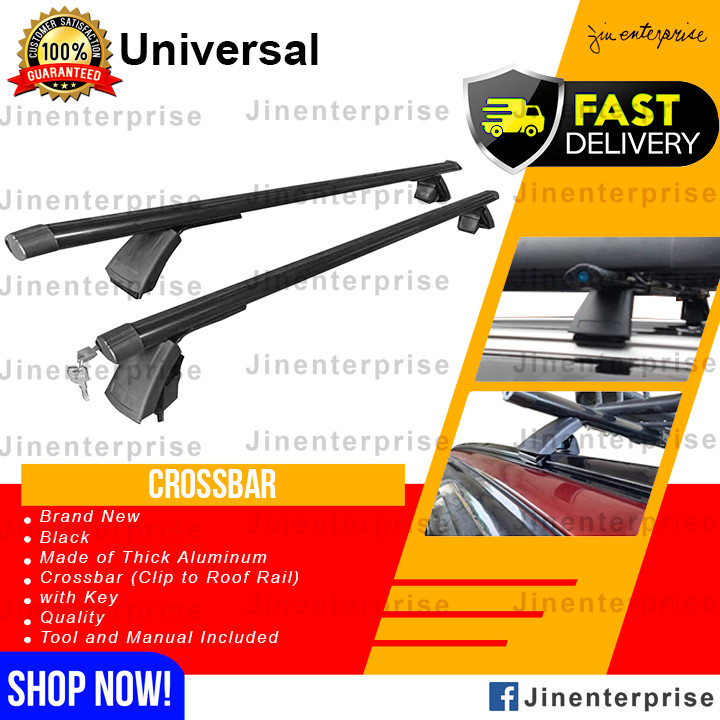 UNIVERSAL CROSSBAR CLIP TYPE With KEY | Shopee Philippines