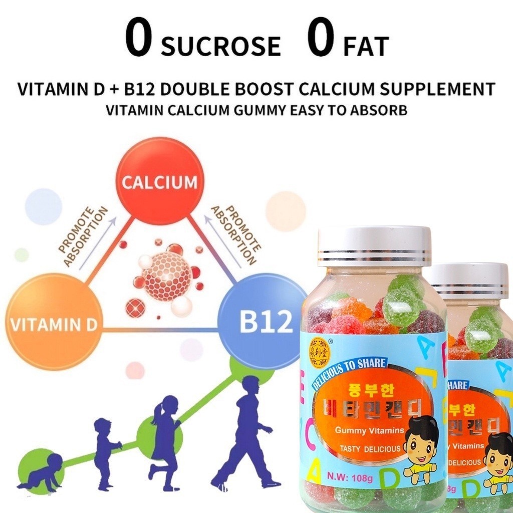 OMEGA + DHA for Kids Gummies Zinc C Vitamins & Probiotics for Brain ...