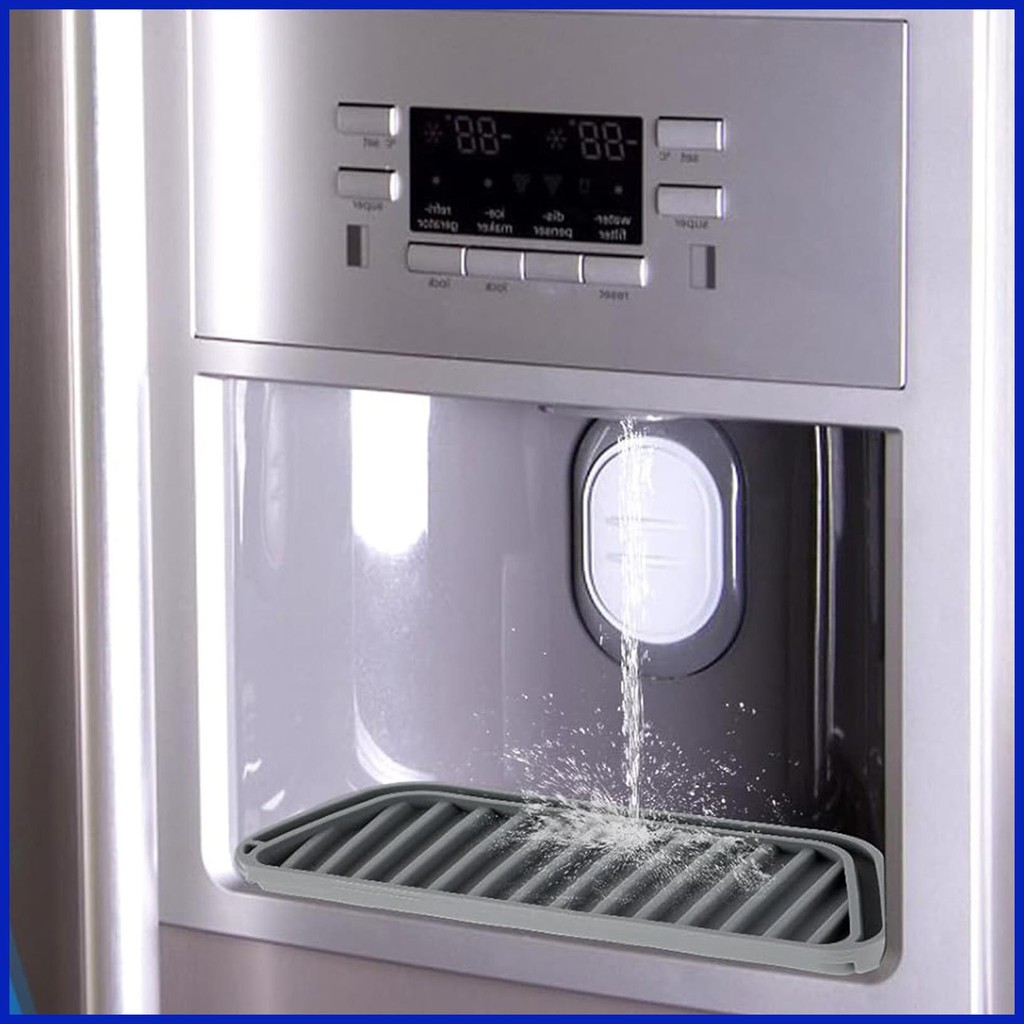 Fridge Drip Tray Water Dispenser Drip Catcher Silicone Water Dispenser ...