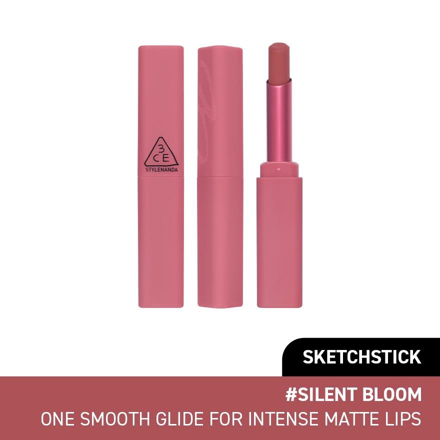 3CE Sketch Lipstick 13 Silent Bloom | Shopee Philippines