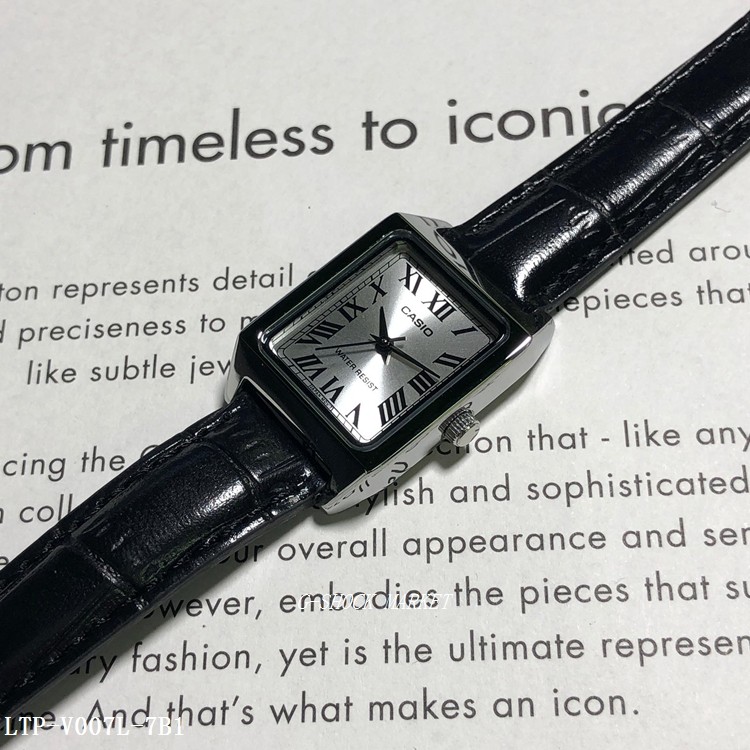 Hong Kong Direct Mail Casio Watch Female Small Tank Pointer ins ...