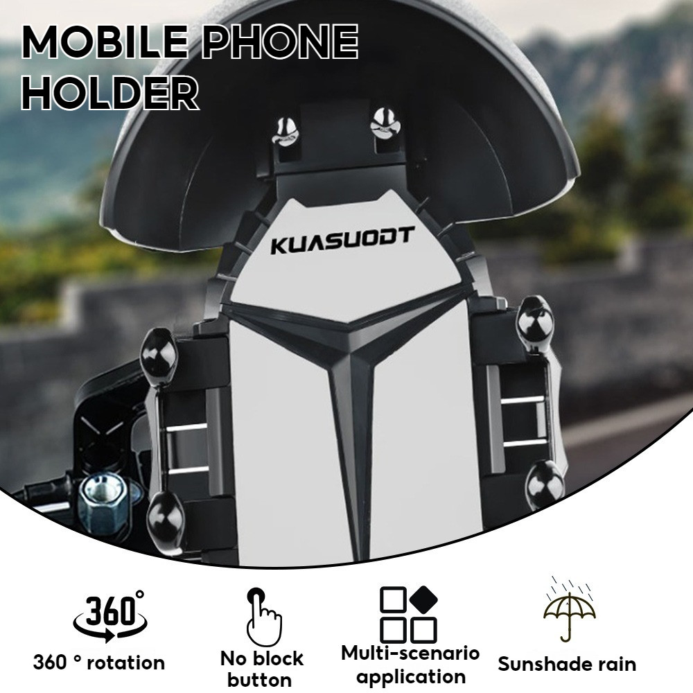 Anti-Glare Universal Holder Waterproof Phone Motorcycle Navigation ...