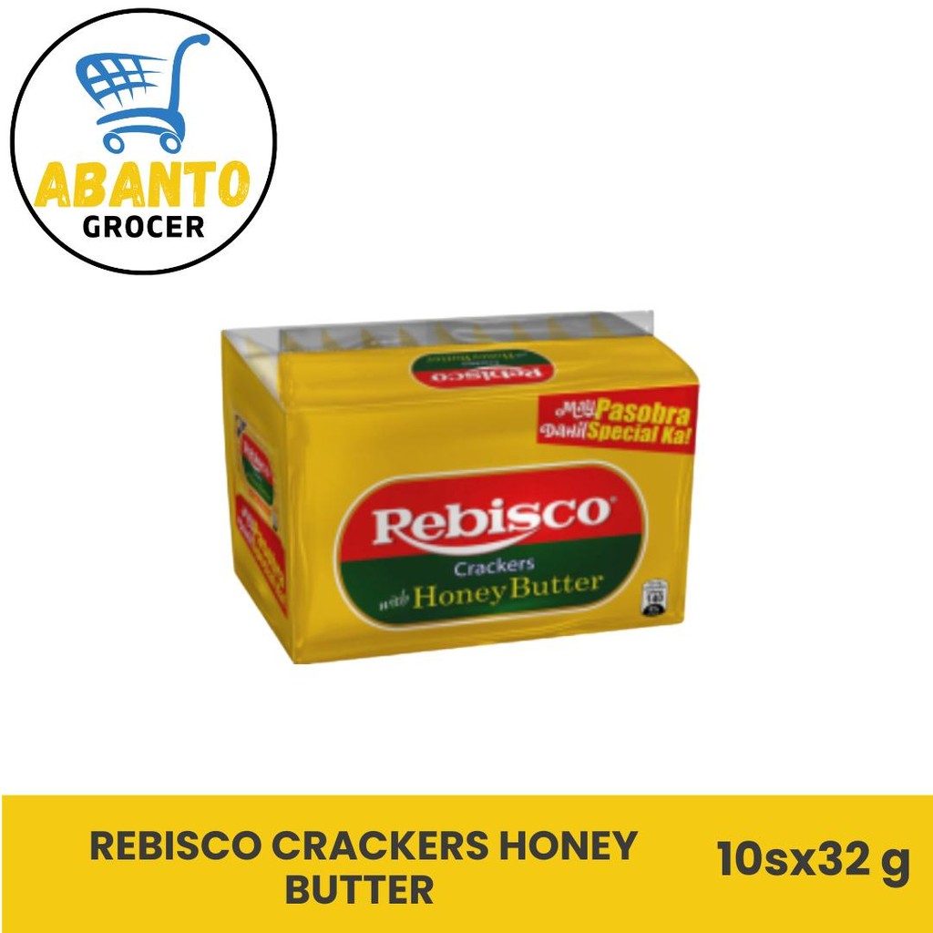 Rebisco Crackers with Honey Butter 10s x 32 g | Shopee Philippines