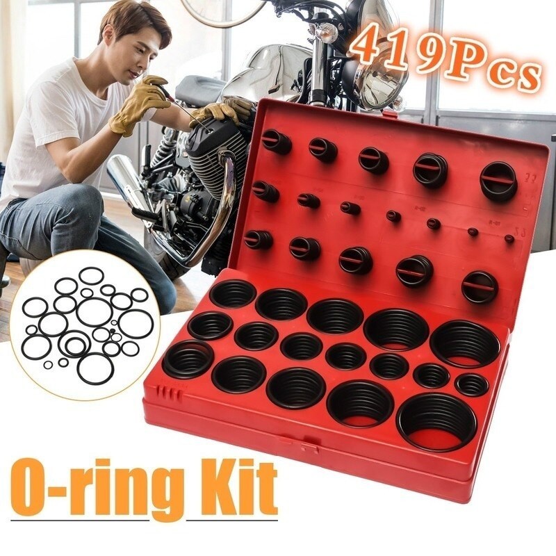 Rubber Seal Complete Rubber O-RingOring Set 419 Pcs Rubber Seal Set 419 ...