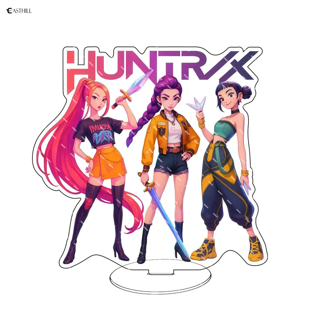 K-Pop: Demon Huntrix Anime Character Stand Up Anime Decoration Huntrix ...