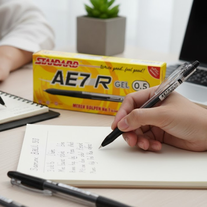 Standard - AE7 R Pen - 0.5mm Gel (Stationery Pen/ Ballpoint/ Pen ...