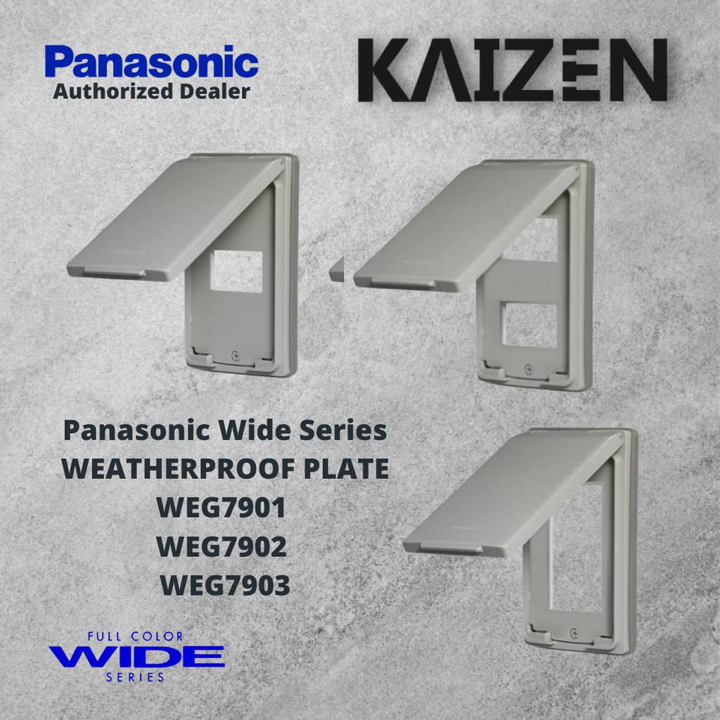 Authentic Panasonic Wide Series Weatherproof Cover WEG7901 WEG7902 ...
