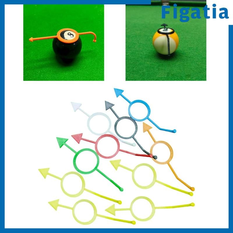 [Figatia] 10Pcs Pool Billiards Training Aid Practice Aiming Guide for ...