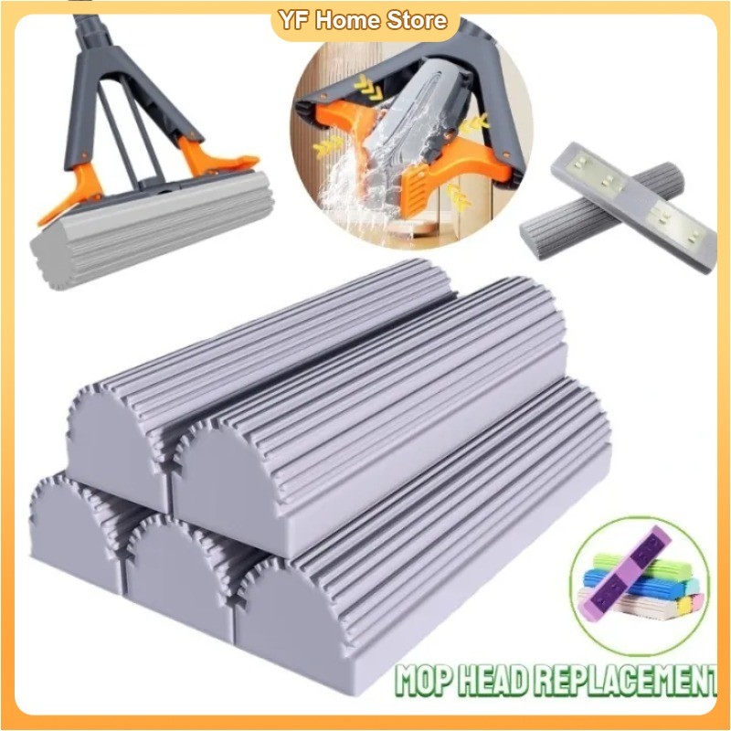 28/33CM Magic Mop Replacement Sponge Water Absorbent Sponge PVA Foam ...
