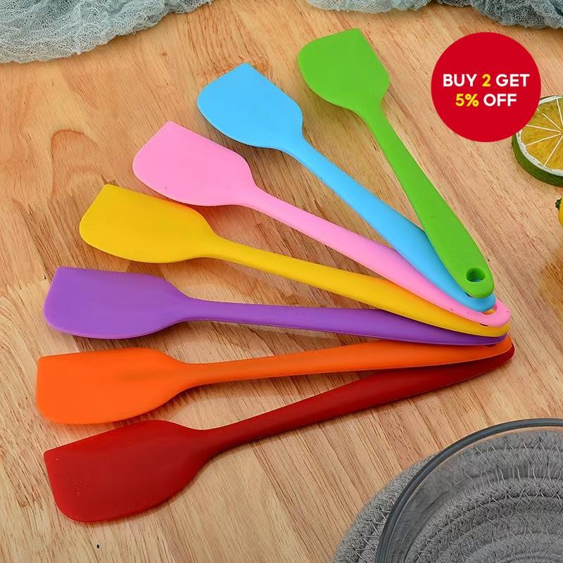 2pcs/3pcs silicone scraper soft scraper baking cream spatula batter ...