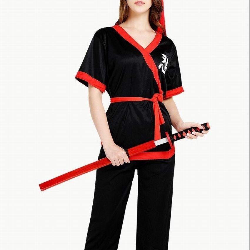 Japanese Kimono Ninja Costume Night Role-Playing Costume cosplay Costume cos Masked Superman ...