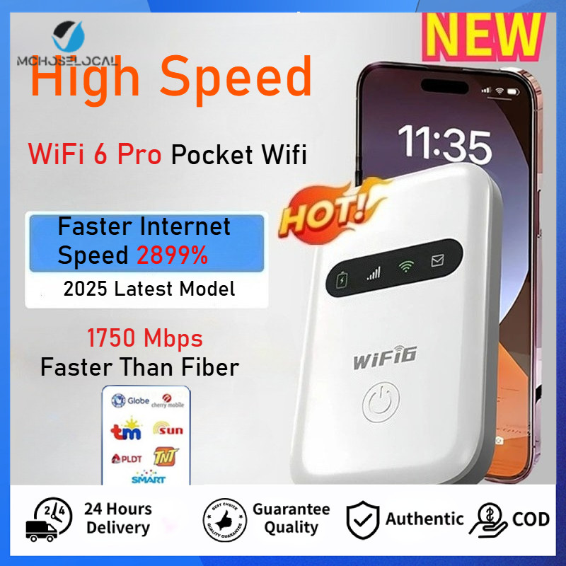 1750mbps 4G/5G LTE Router Pocket with SIM Card Slot Mobile WiFi Router ...
