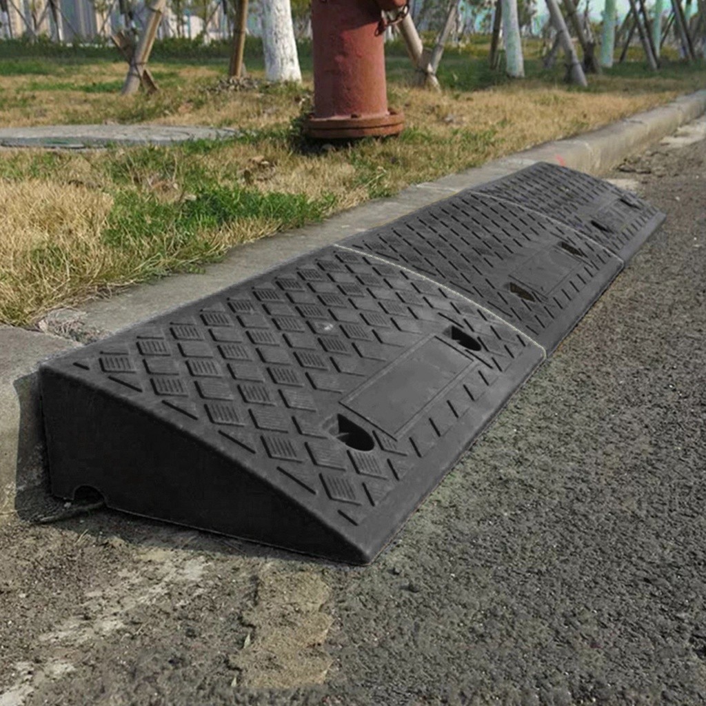 50*27*11cm Heavy Duty Curb Ramps Plastic Curb Ramps Car Truck Slope Pad ...