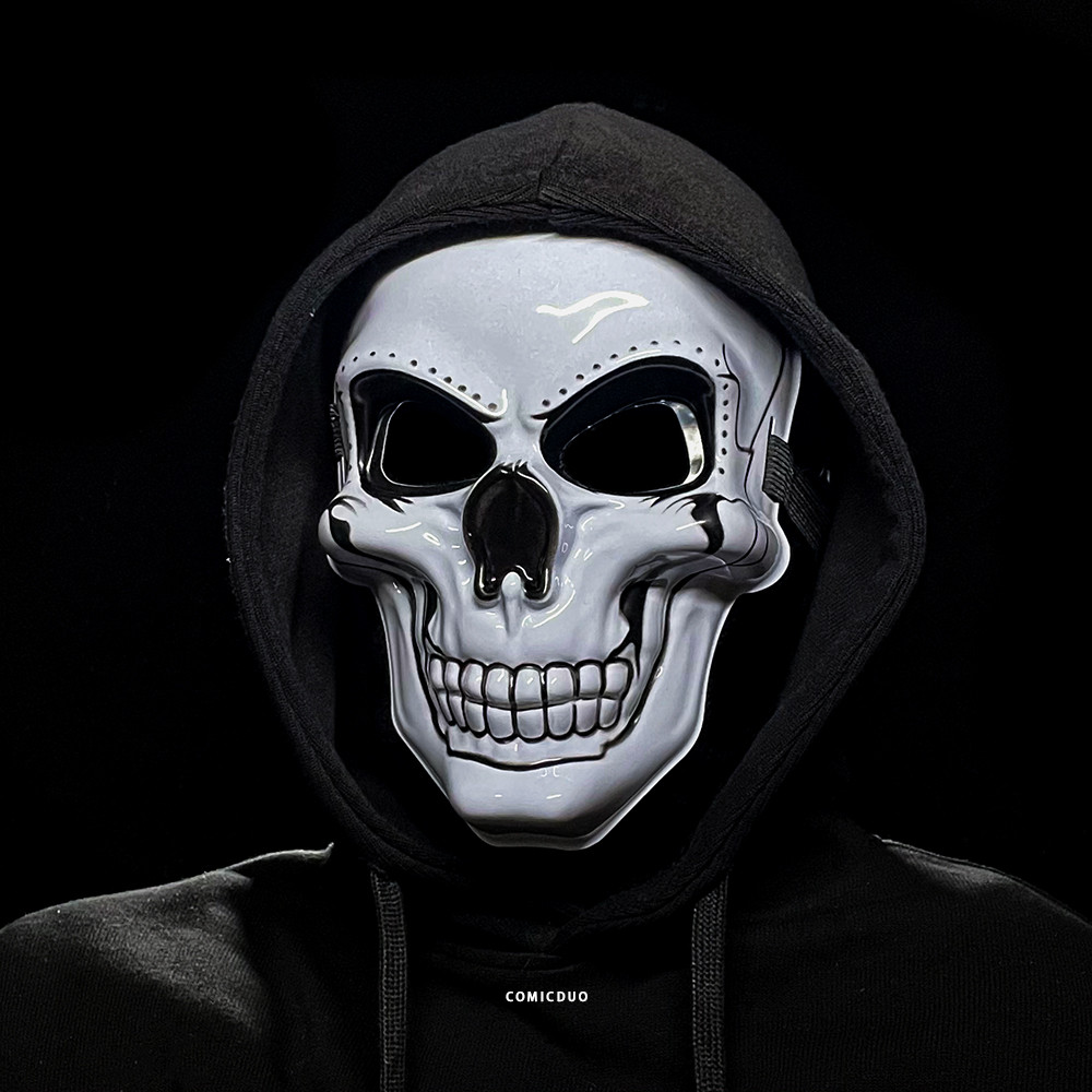 halloween halloween mask Halloween US Army Equipment Skeleton Warrior ...