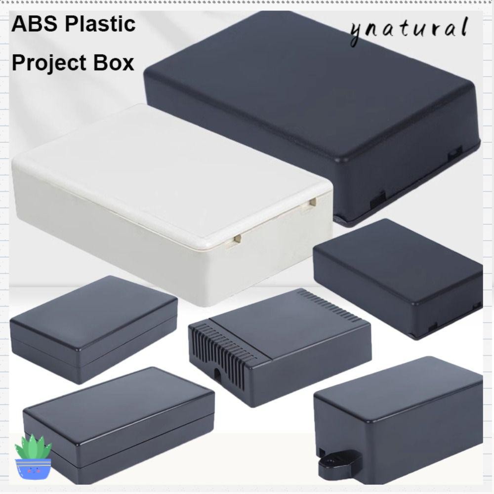 YNATURAL Storage , Waterproof White Black Project Enclosure Boxes, High ...
