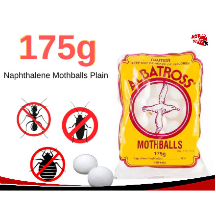Albatross Moth Balls Natural Camphor Ball Naphthalene Balls 1Pack ...