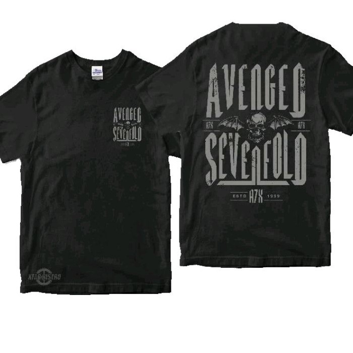 AVENGED SEVENFOLD Estd 1999 band t-shirt A7X metal band t-shirt ...