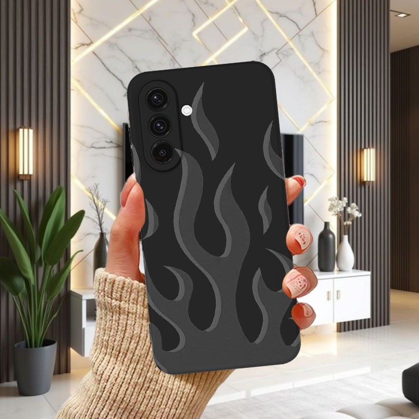 Softcase Patterned Silicone Case Compatible For Samsung M36 A36 A56 A26 A07 A17 A06 A16 5G 4G ...