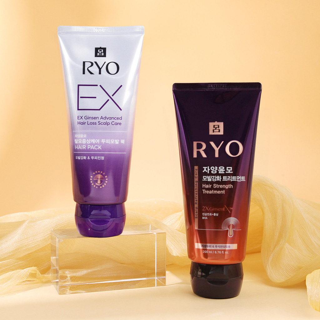 Ryo Purple Lu Hair Mask Anti-Hair Loss ex Conditioner Imported from ...