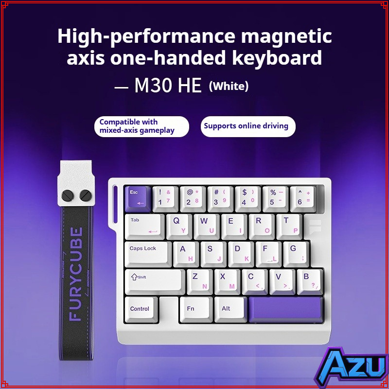 FURYCUBE M30HE Custom RGB Hot Swap 8K Magnetic Switch Mechanical ...