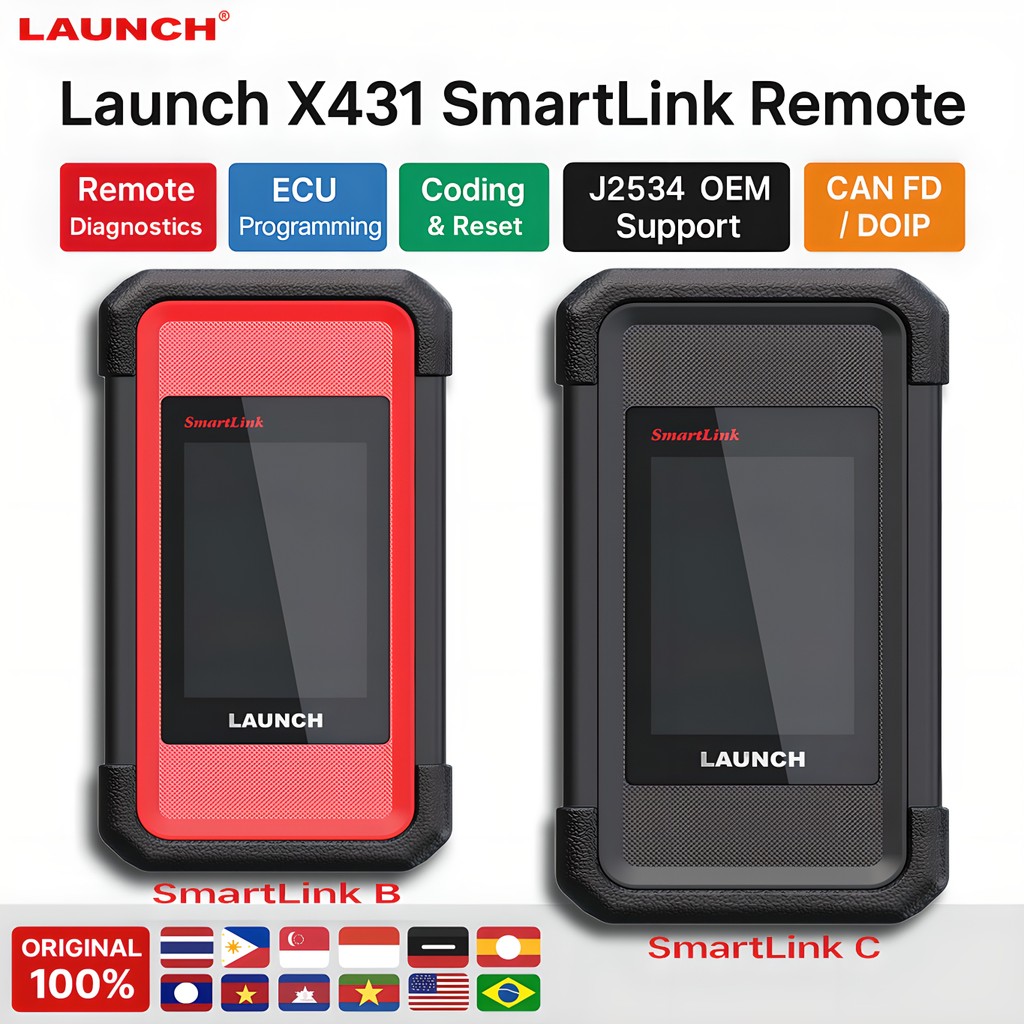 Launch X431 SmartLink Remote Diagnostic System | ECU Coding ...