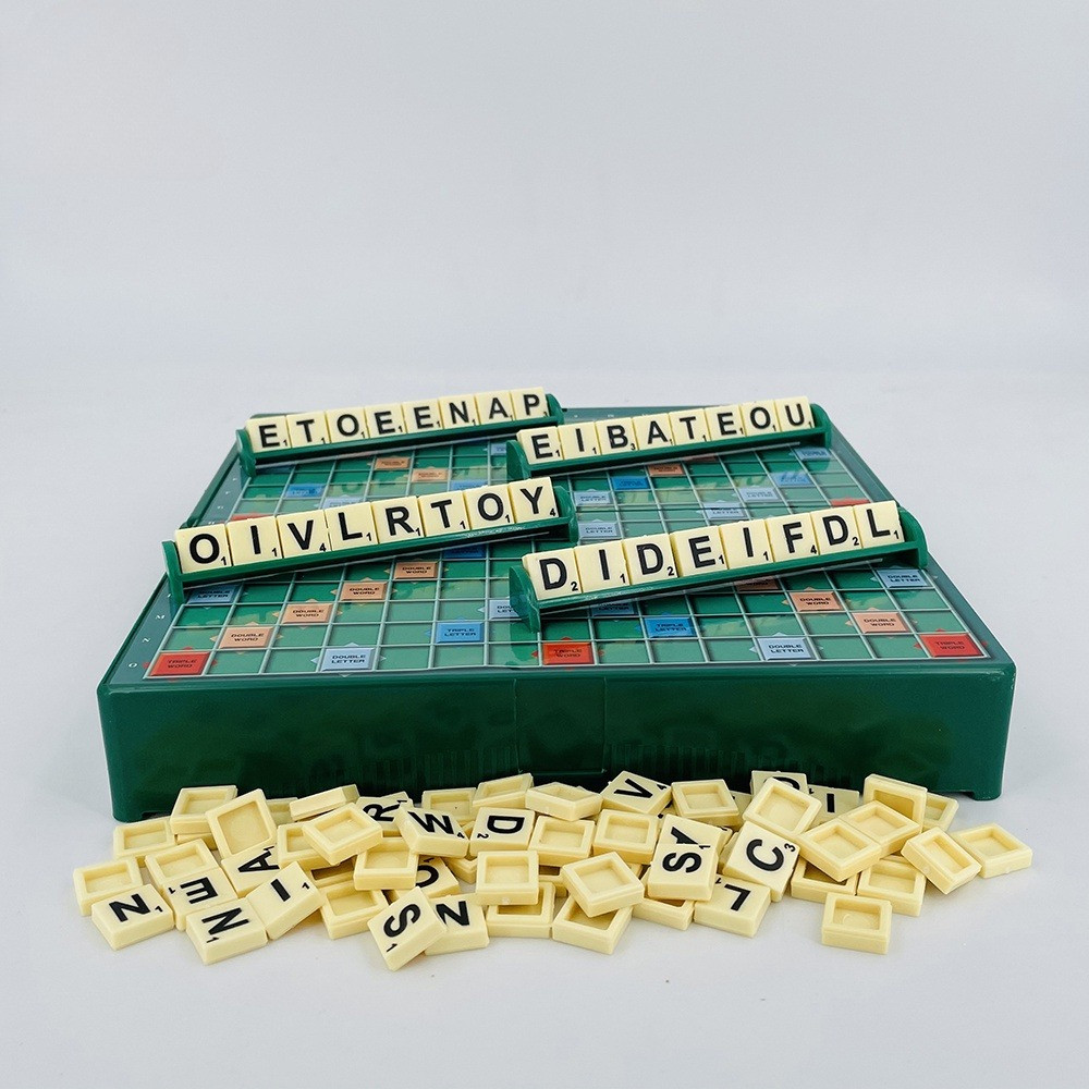 SCRABBLE FOLDING EDITION Travel Scrabble Compact Game | Shopee Philippines