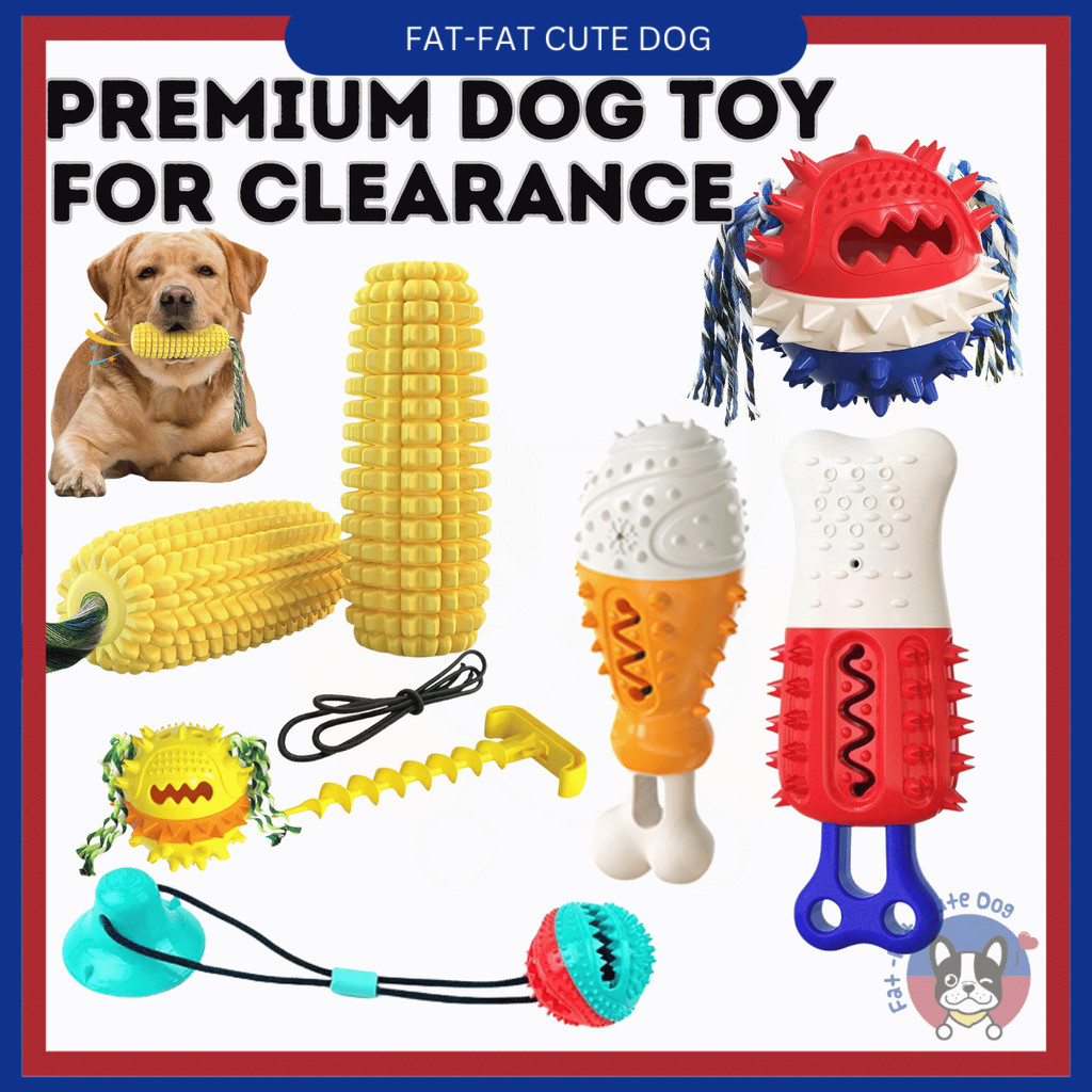 Clearance Premium Dog Toy Chew, Teether & Molar Toy for All Breeds ...