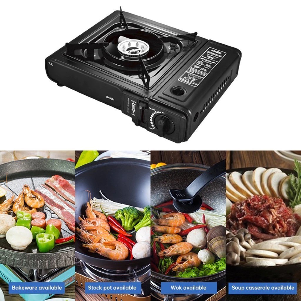 New Portable Butane Gas Stove Mini Camping Stove Single use dual use ...