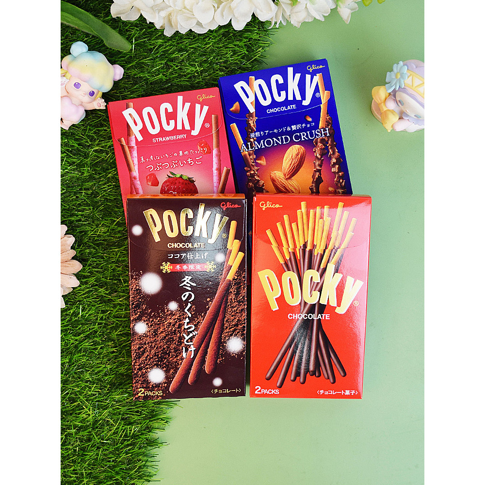 Japan Imported Snacks glico glico pocky pocky Strawberry Chocolate ...