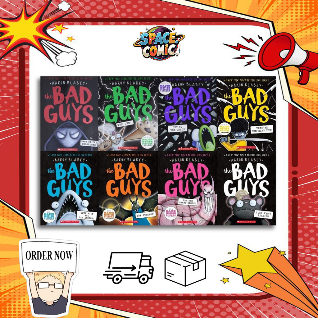 The Bad Guys Collection, Books.1-Books.8(English) | Shopee Philippines