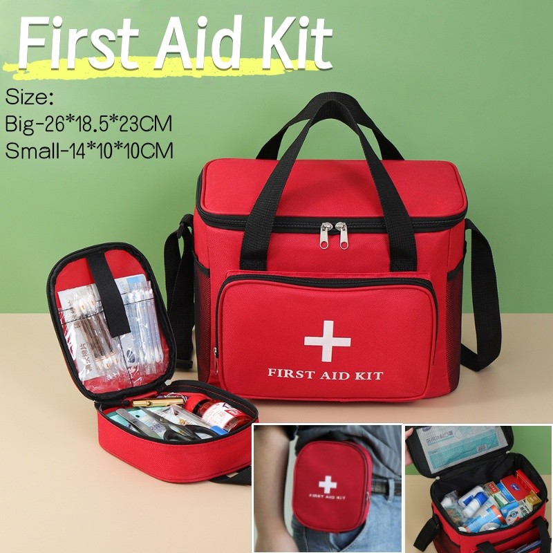 Multifunc First Aid Kit Portable Medicine Sorting Organizer Outdoor ...