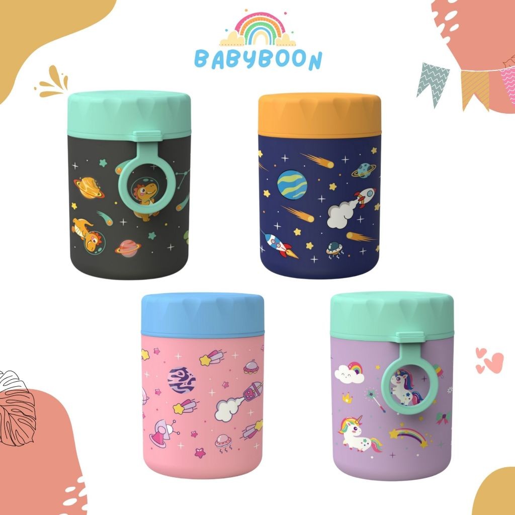 Yooyee Bento Food Jar Insulated | Stainless Steel Lunch Box Flask 480ml ...