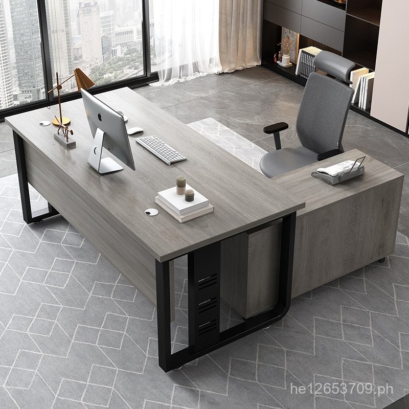 Computer Desk Modern Manager Desk Executive Desk Simple Minimalist ...