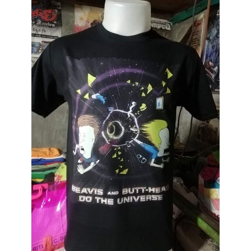 【COD】 BEAVIS AND BUTTHEAD DO AMERICA CARTOON TV SERIES TSHIRT | Shopee ...
