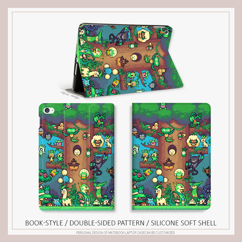 Pokémon Plants iPad air M3 air4/5/6 10.2 gen7/8/9 mini4/5/6/7 8 case ...