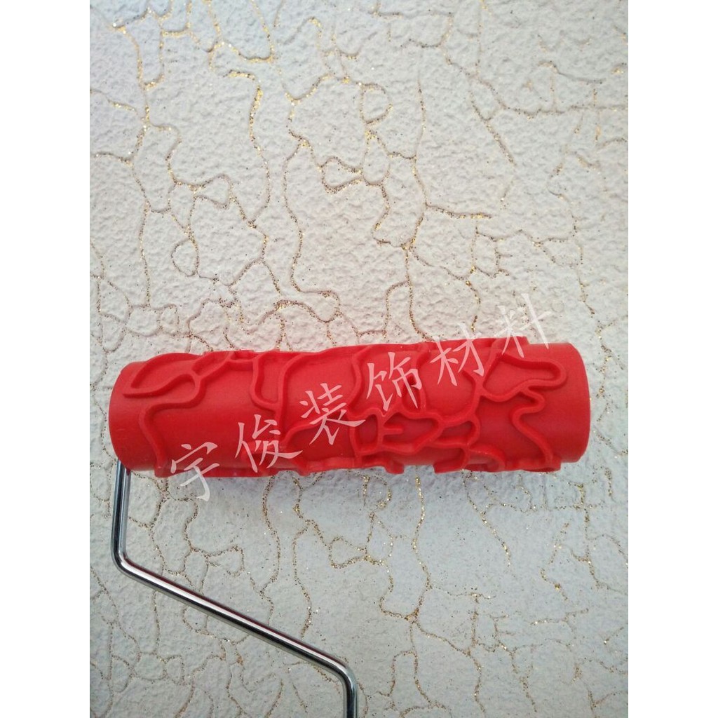 23cm Texture Paint Embossing Roller Diatom Mud Embossing Roller Tool ...