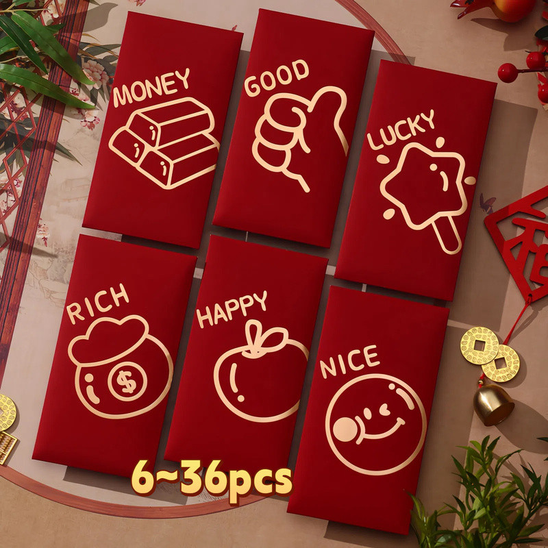 Money Envelope 2026 Horse Year Red Packet Chinese New Year Angpao CNY ...