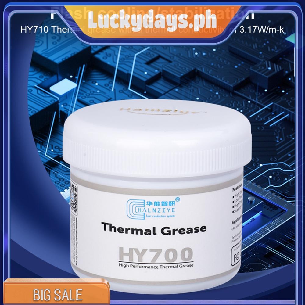 100g Silver Thermal Paste High Performance CPU Paste Heatsink Paste ...