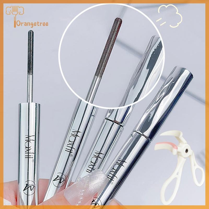 OrangeTree Metal Iron Lashes Mascara Waterproof Silk Fiber Mascara ...