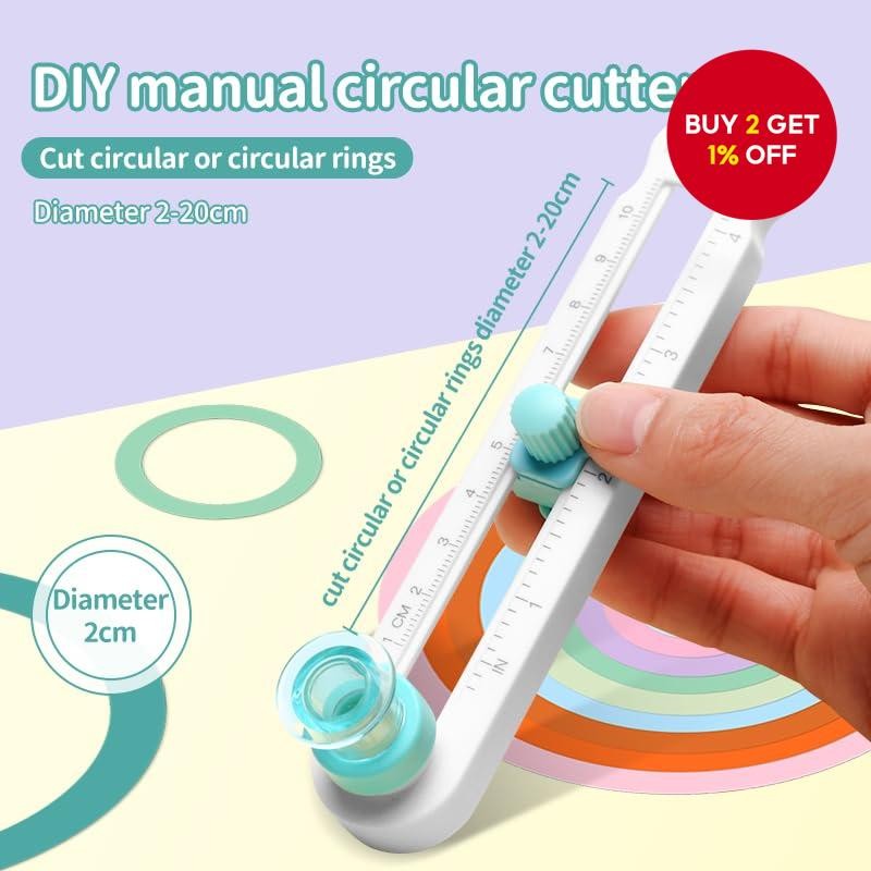 New Adjustable Circle Cutter, Suitable for Sizes 2-20CM, DIY Multi ...