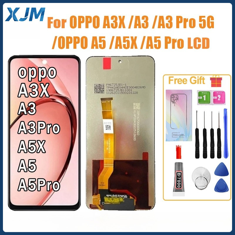 LCD Screen Replacement for OPPO A3X A3 A3 Pro 5G / A5X A5 A5 Pro – High ...