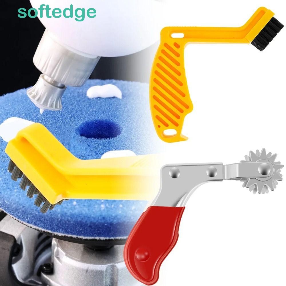 SOFTEDGE Polishing Pad Cleaning Tool, L-shape PP Pad Cleaning Tool, Car ...