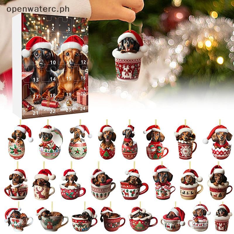 [OTC] Dachshund Advent Calendar 2025, 2025 Christmas Advent Calendar ...
