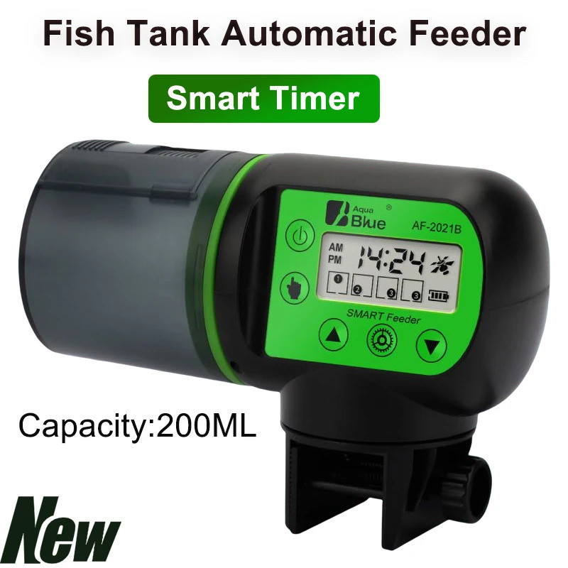 Adjustable Smart Automatic Feed Feeder With LCD Indicates Timer ...