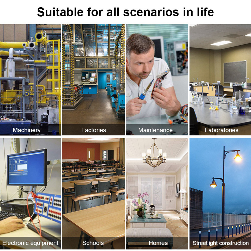 Digital Multimeter AC/DC LCD Voltmeter Tester Tool Lightweight Mini ...