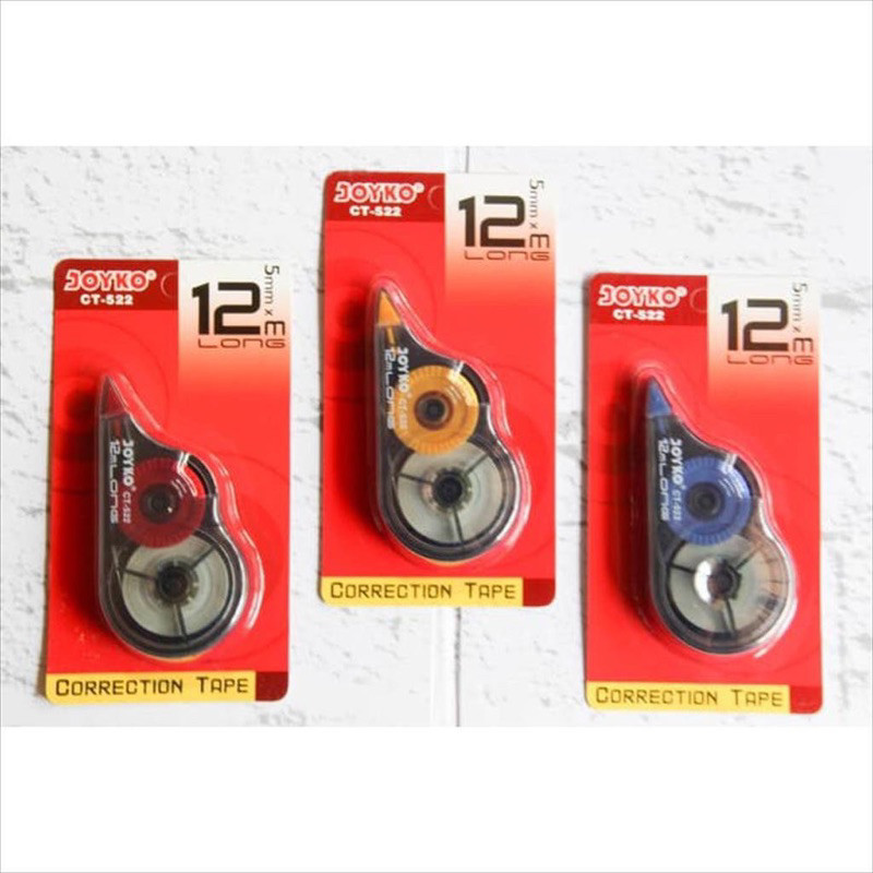 Tip Ex Roll - Correction Tape Joyko CT 522 (pcs) | Shopee Philippines