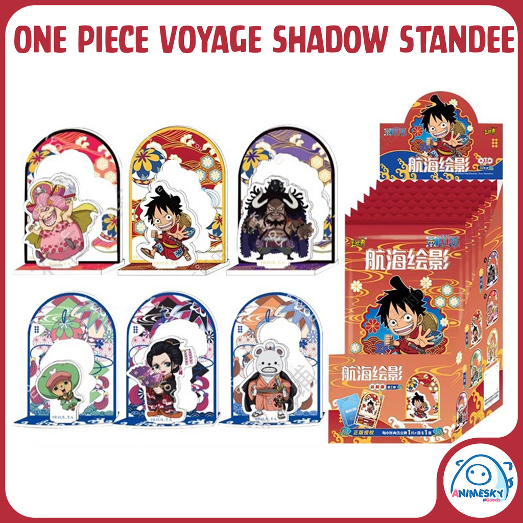 Genuine One Piece Kayou the Voyage Shadow standee dignity Pack - Luffy ...