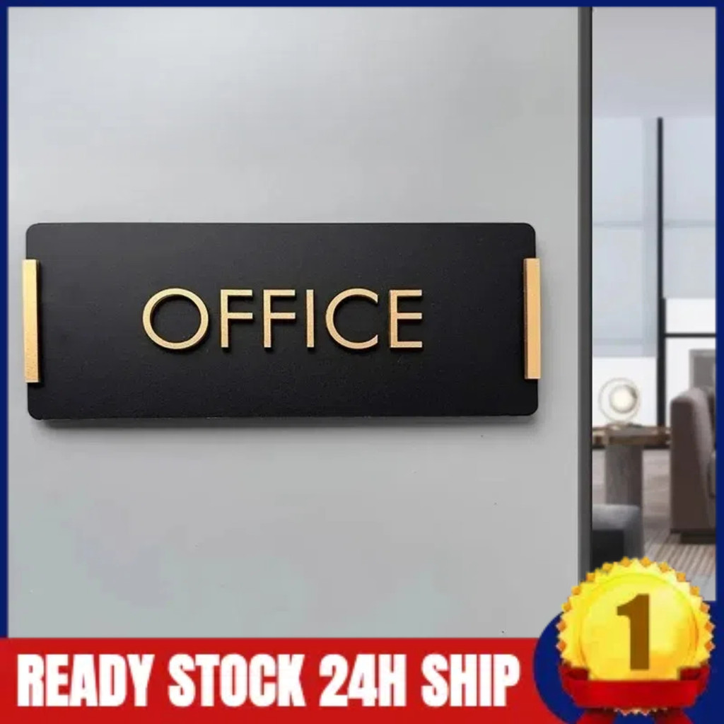Acrylic 3D Signage for Company Departments Offices Door Signs Meeting ...