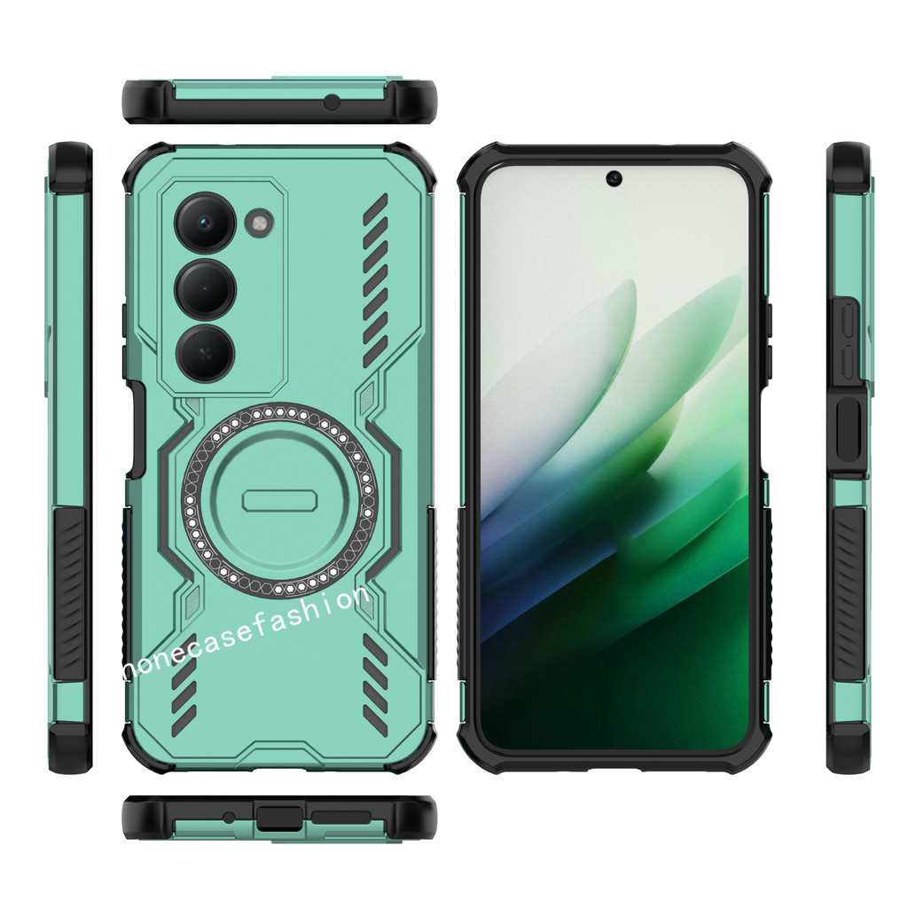 Phone Case for Redmi 15 15C 5G 4G 2025 Casing Armor Magnetic Charge ...